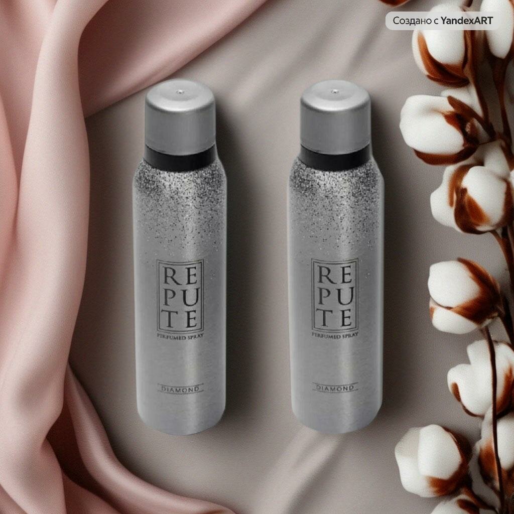 Repute Дезодорант спрей женский Women Diamond, 150 мл * 2 шт.