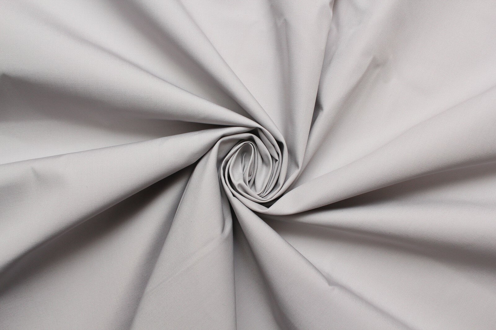 Ткань плащёво-курточная с хлопком серо-стальная, 300 г/пм, ш152см, 0,5 м