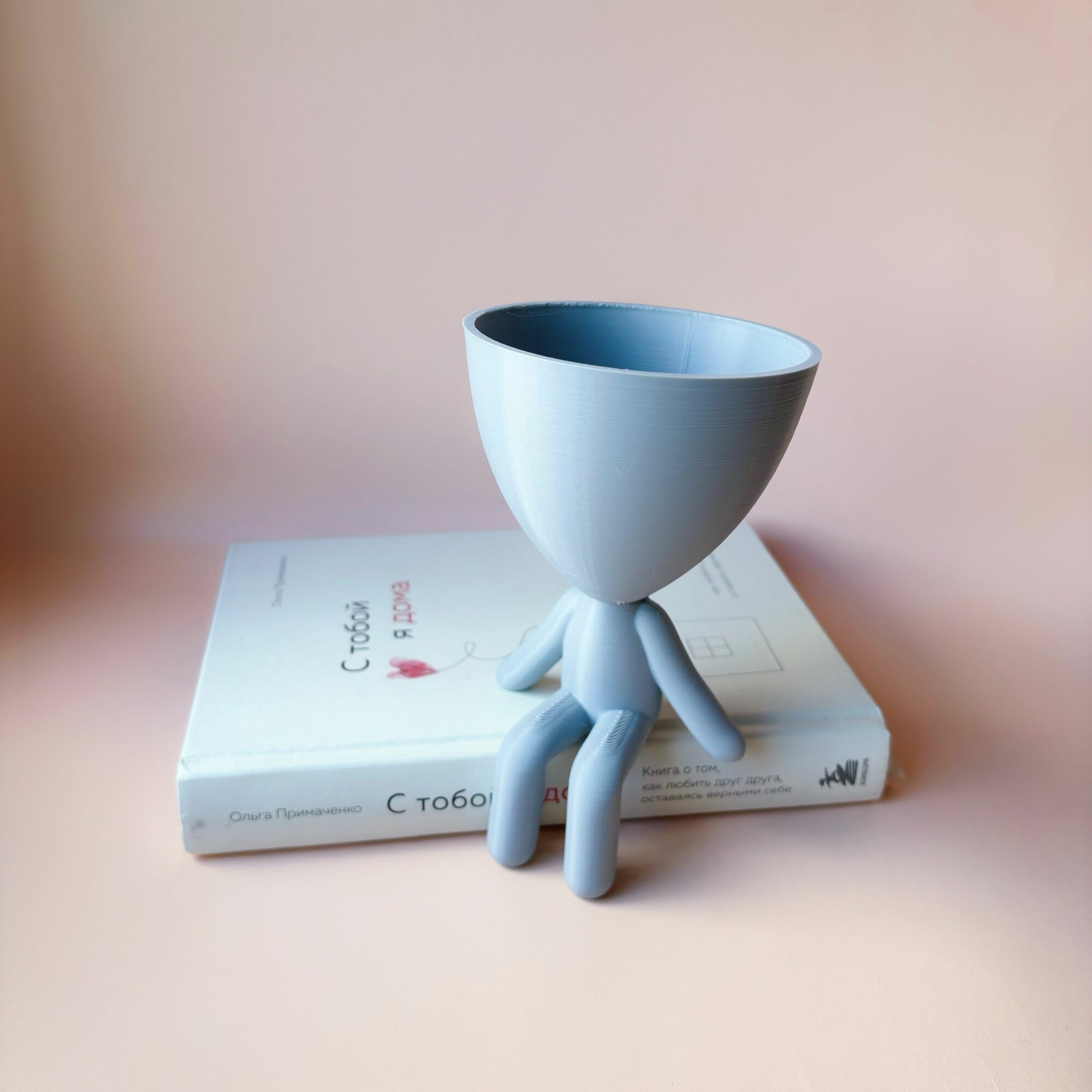 Декоративное кашпо - человечек