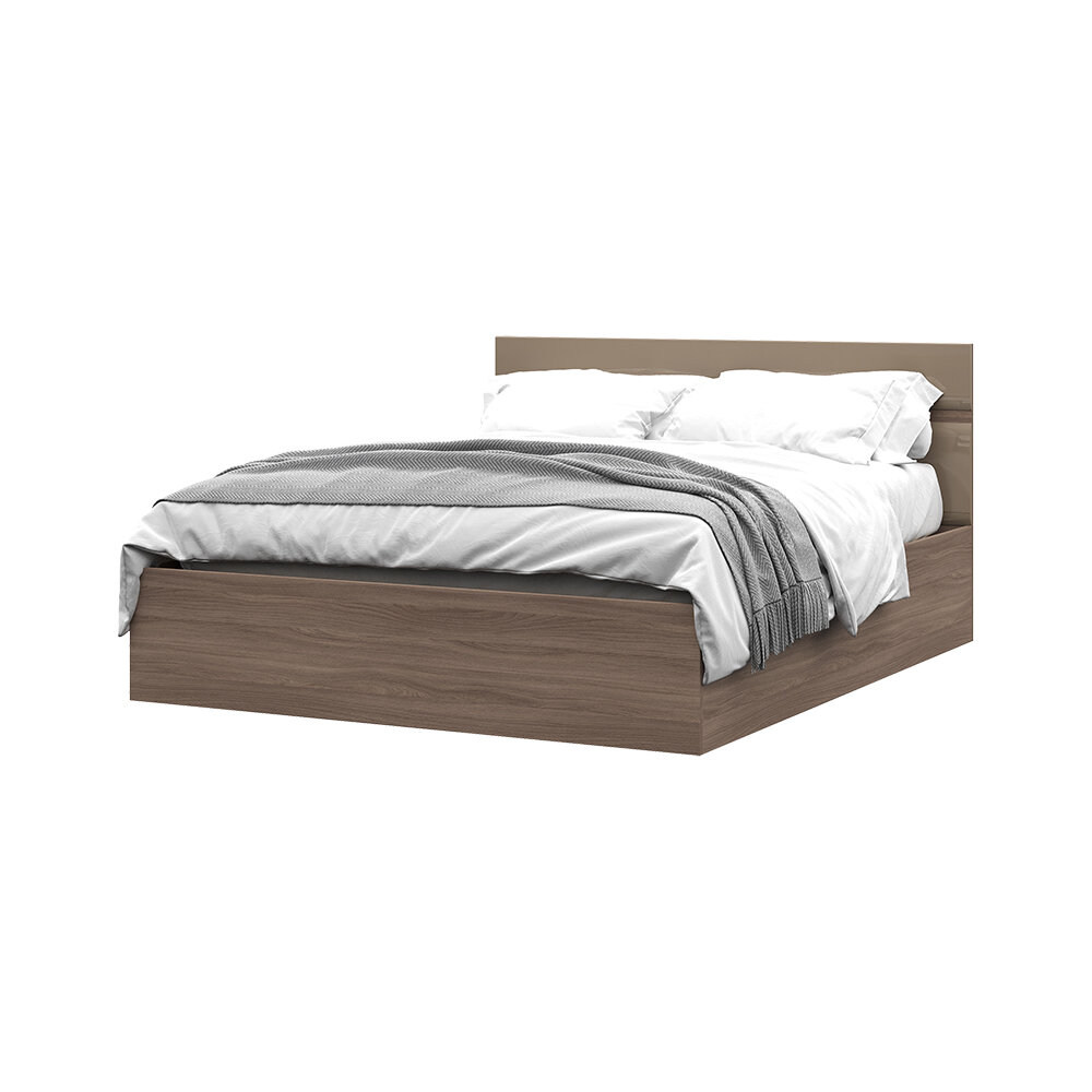 Кровать 1,6м двуспальная (1652*900*2032), без матраса, с основанием