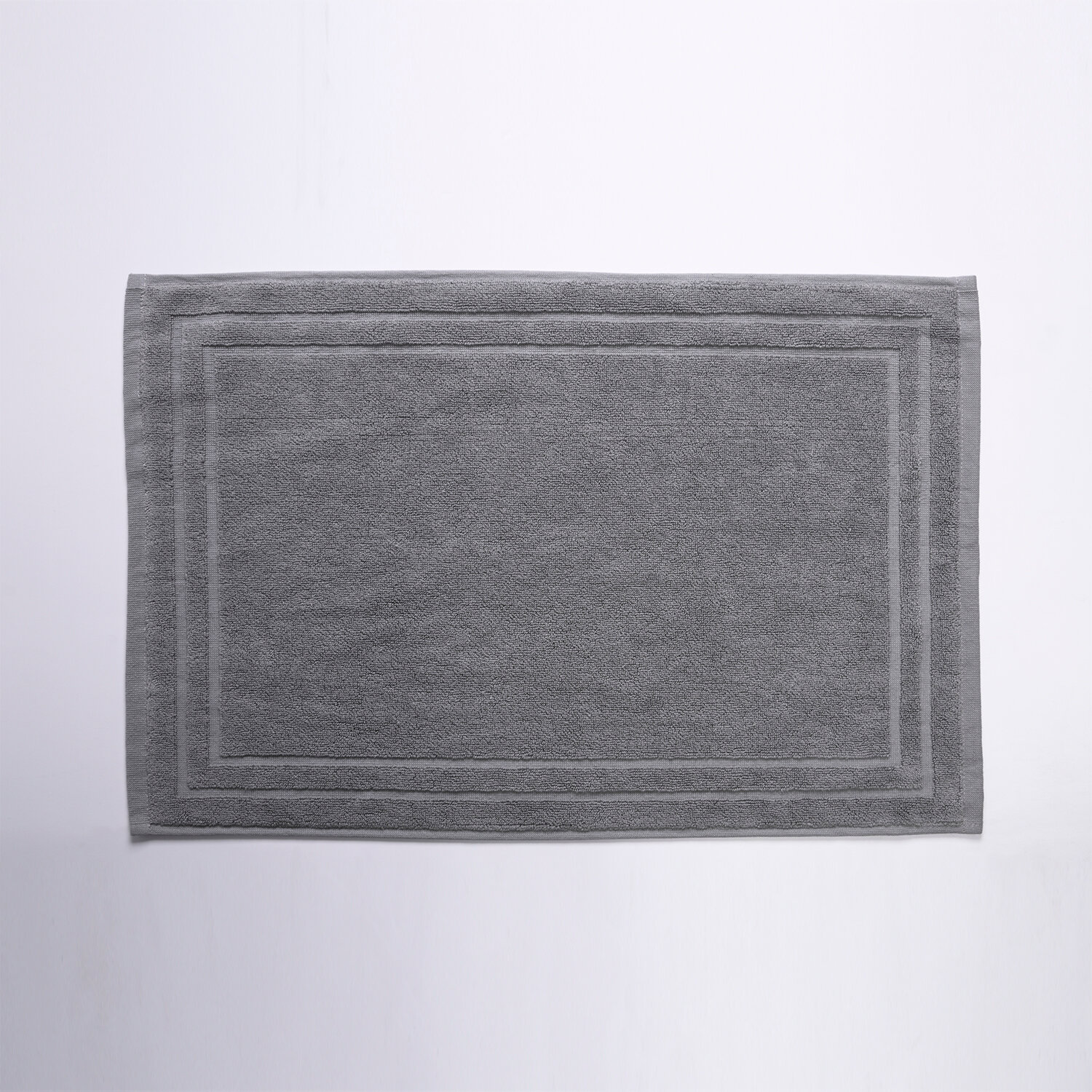 Коврик для ванной и туалета серый хлопок 65*45 4702 WasserKRAFT