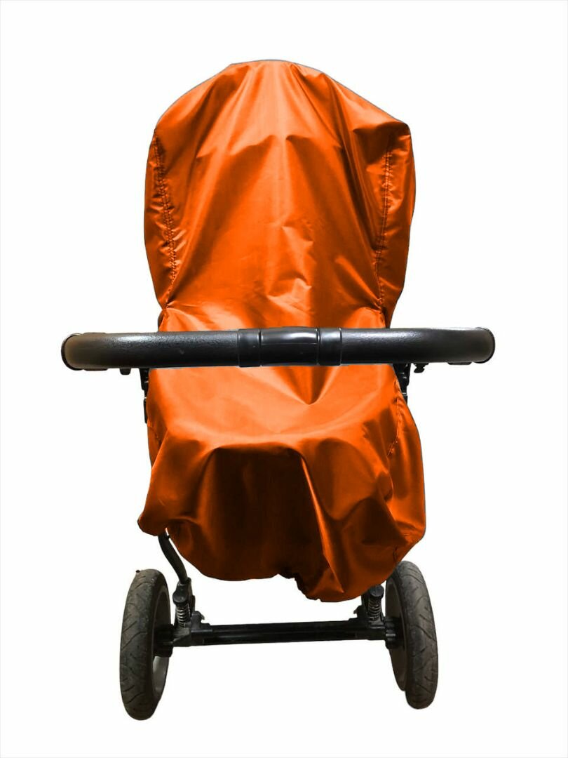 Чехол на детскую коляску 90см*50см*65см Оранжевый