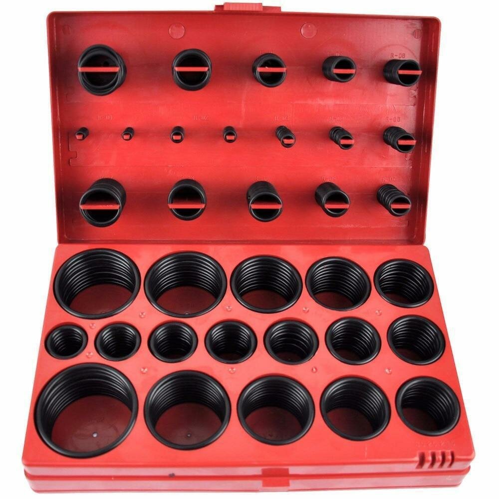 Набор резиновых уплотнительных колец красный