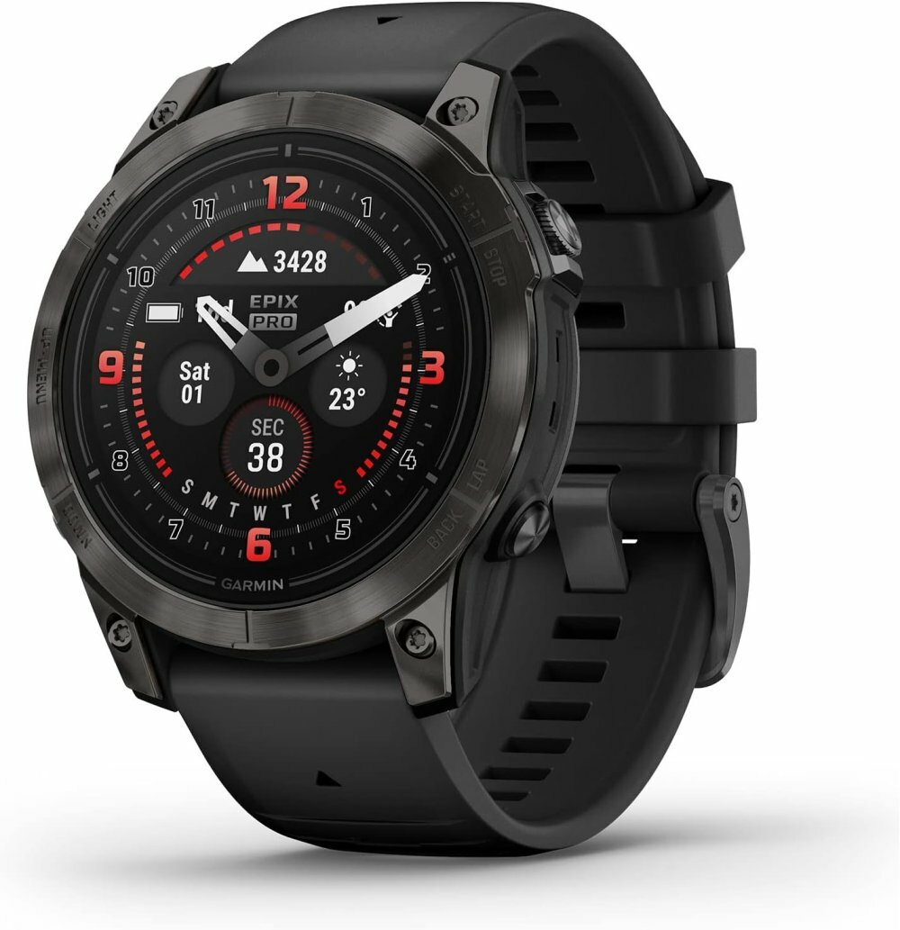 Умные часы Garmin EPIX PRO ( Gen 2 ) Sapphire Edition 47mm, GPS (010-02803-10)