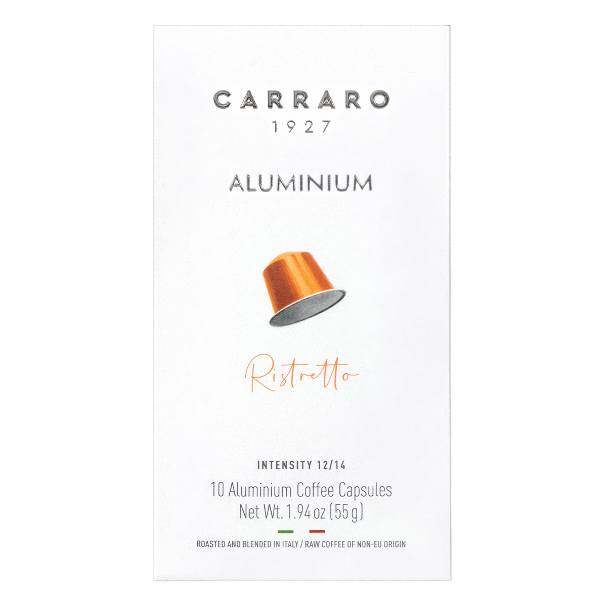 Кофе Carraro Ristretto в капсулах 55 г x 10 шт