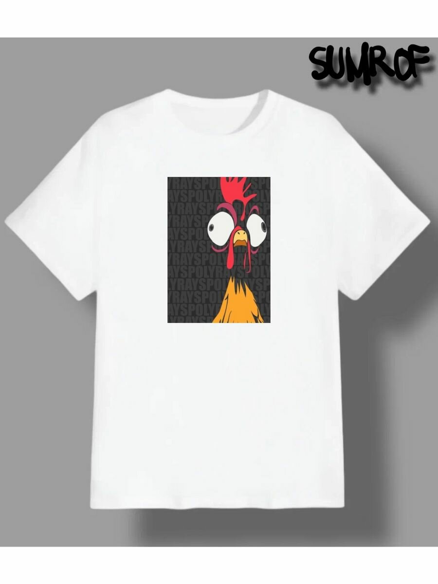 Футболка петух