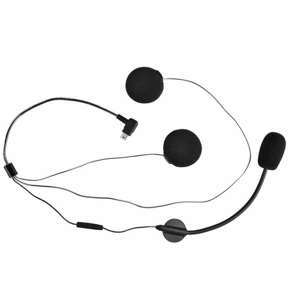 FodSports мотоциклетный шлем, детали внутренней связи M1S Pro, аксессуары, беспроводная Bluetooth-гарнитура, наушники, динамик, жесткий/мягкий микрофон Hard Mic Earphone