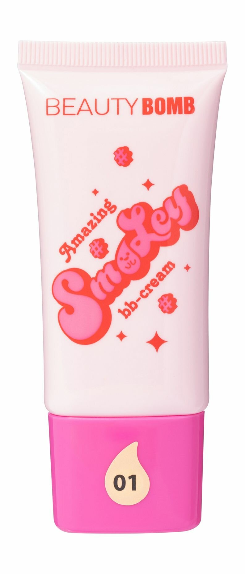 BEAUTY BOMB BB крем для лица Amazing Smiley, 25 мл, 01