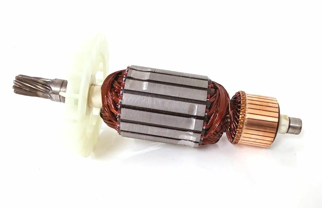 Ротор / Якорь для отбойного молотка Интерскол М-30/2000В (D-53 мм; L-207,5 мм; Z-9)