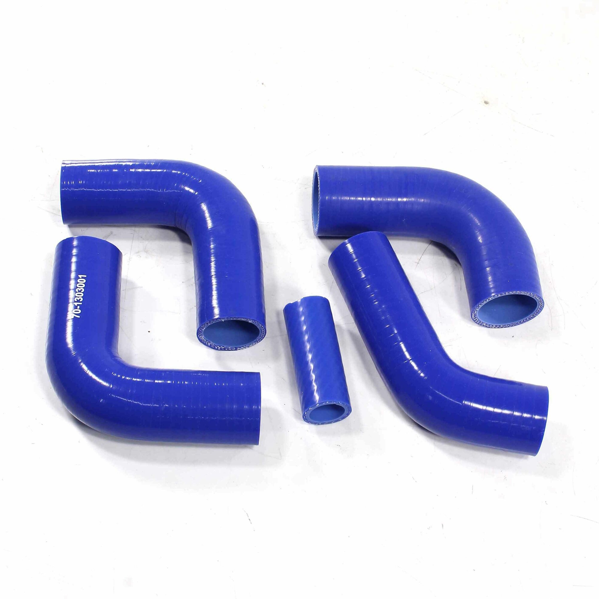 Патрубок ГАЗ-3302 дв. ЗМЗ-405 ЕВРО-3 радиатора комплект 5шт. силикон синий