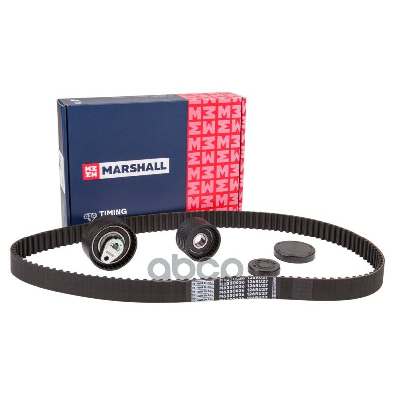 Ремень ГРМ зубчатый с роликами, комплект MARSHALL арт. M6330036