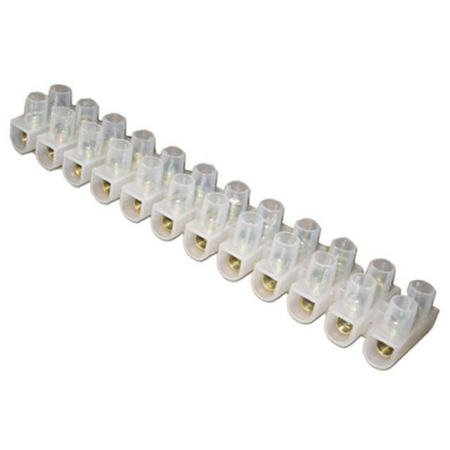 DORI колодка клеммная прозрачная, номинал 6А, размеры 12×6 мм², для монтажа проводов