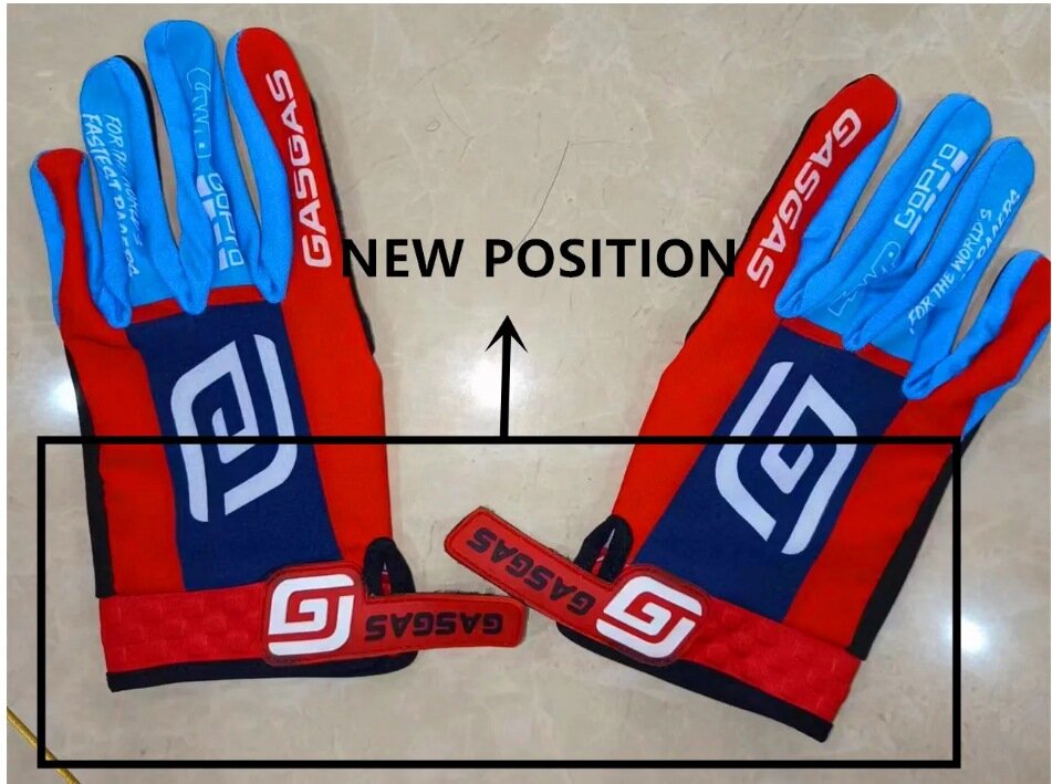 Перчатки Gas Spot, сенсорные, для бездорожья, синие, XXL