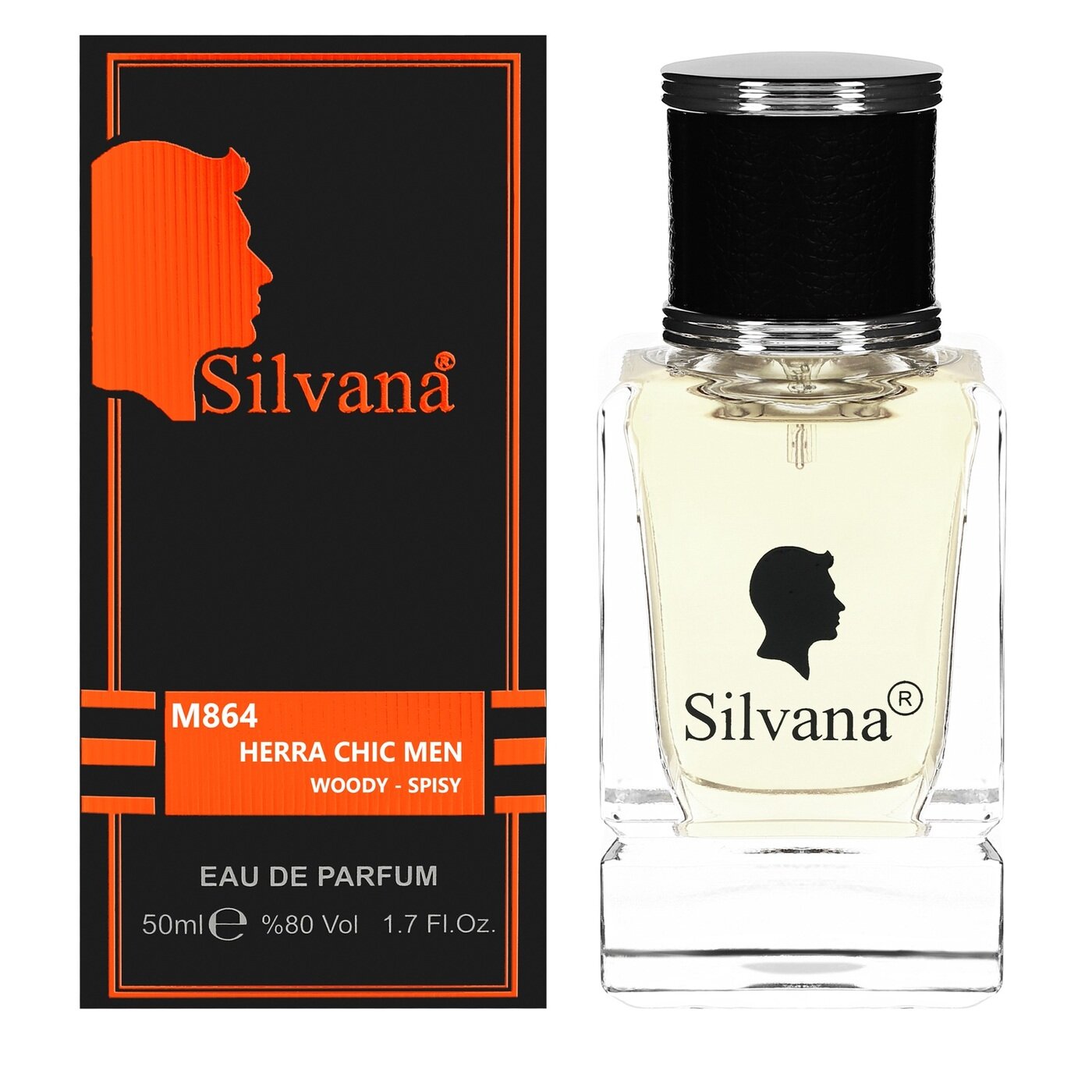 Парфюмерная вода Silvana M864 Herra Chic Men, 50ml