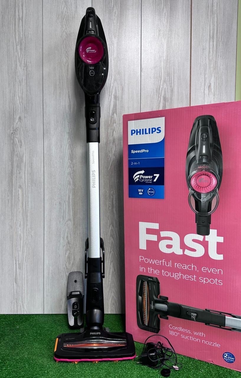 Пылесос Philips Speed Pro FC6722, насыщенный черный