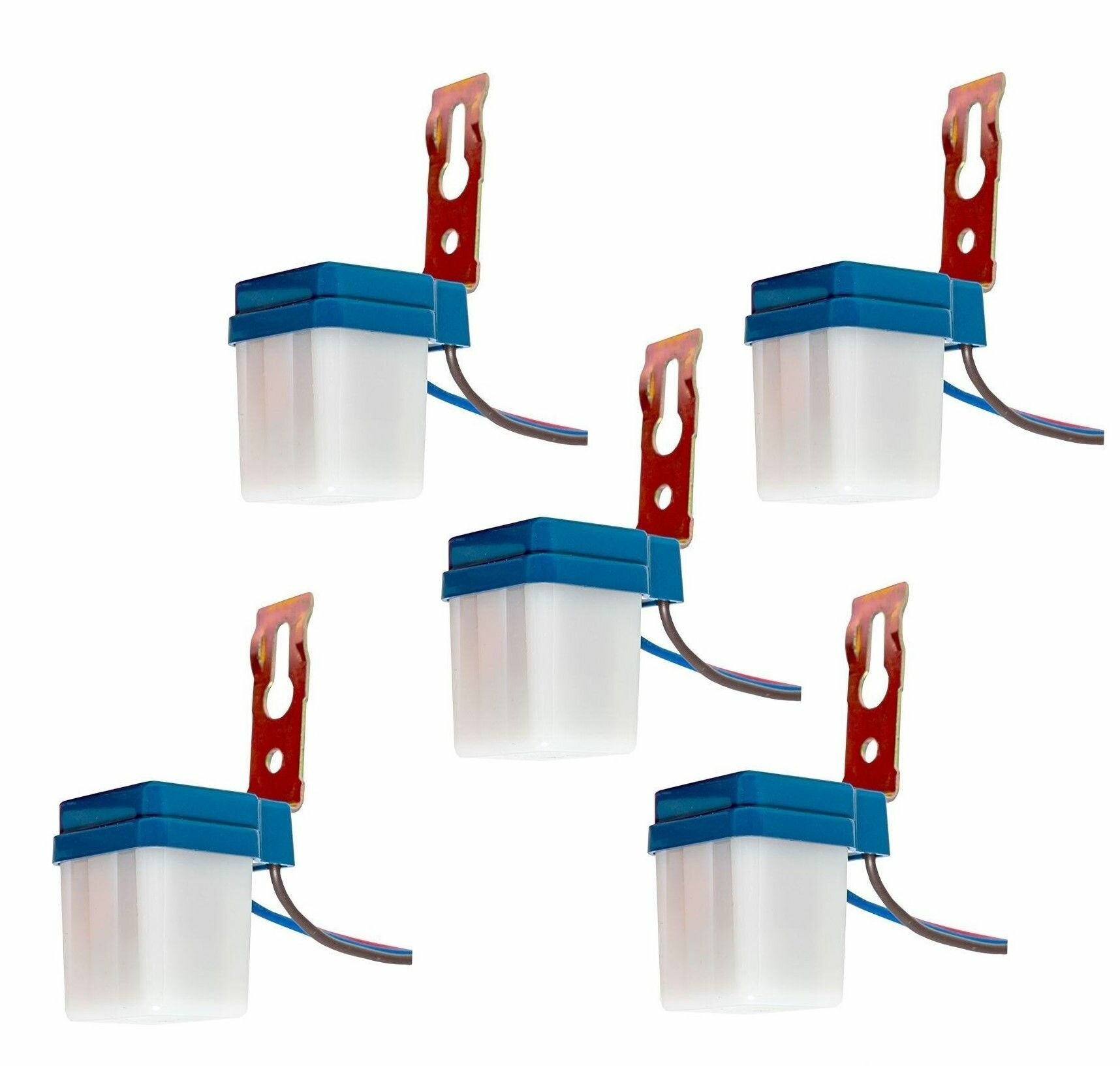 Фотореле PS-1 6А 1200Вт IP44 EKF PROxima 5 штук