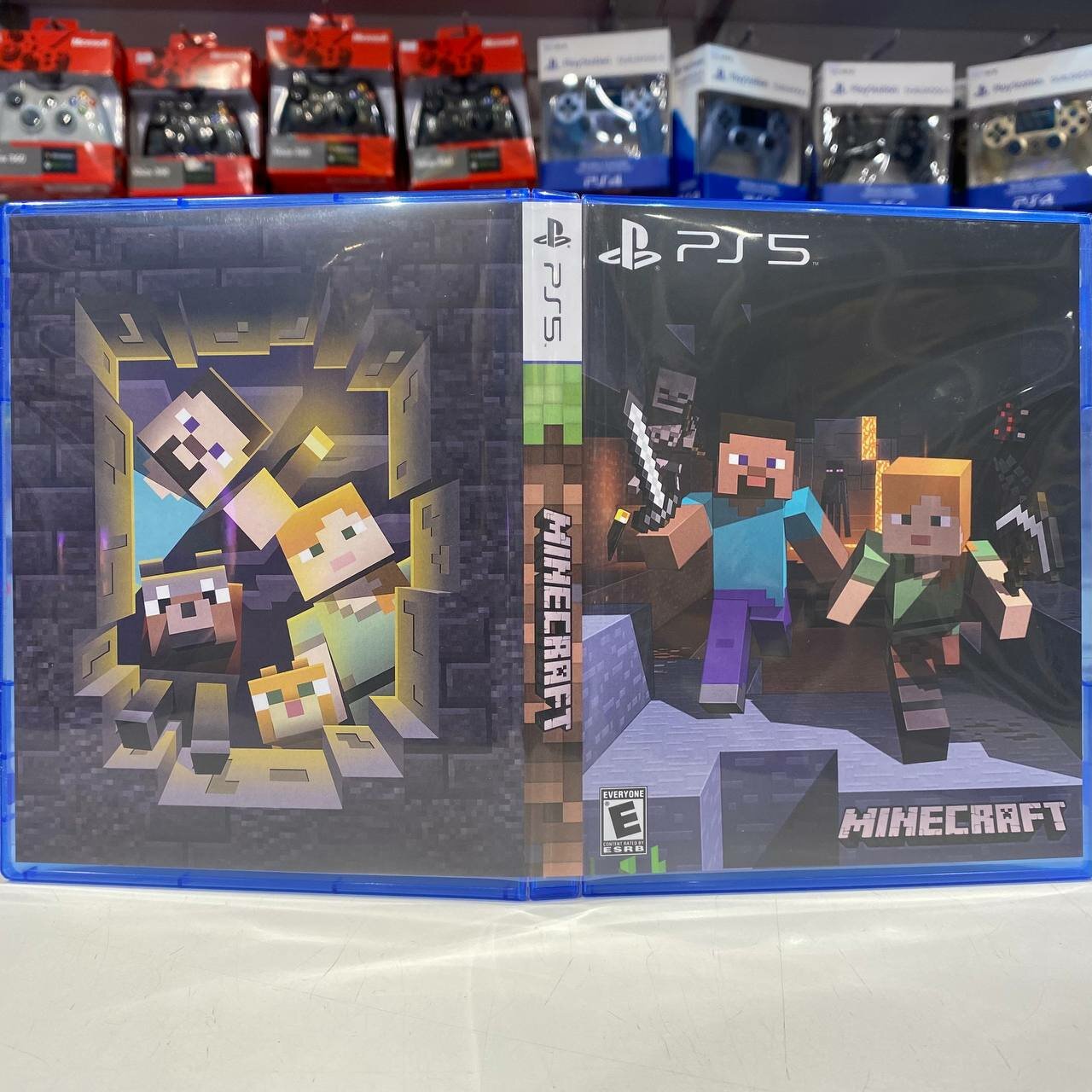 Эксклюзивная обложка PS5 для Minecraft №22