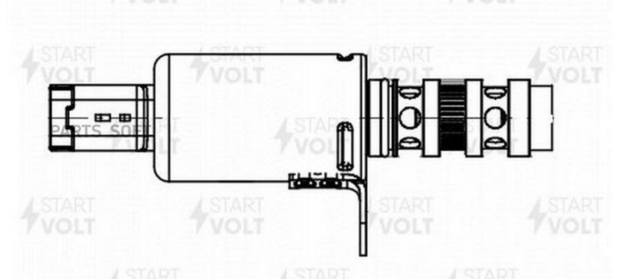 STARTVOLT SVC-2000 Клапан эл. рег. фаз ГРМ для а/м Peugeot 207 (06-) 1.4i/2.0i/Citroen C5 (01-) 2.0i впуск. (SVC 2000) ()