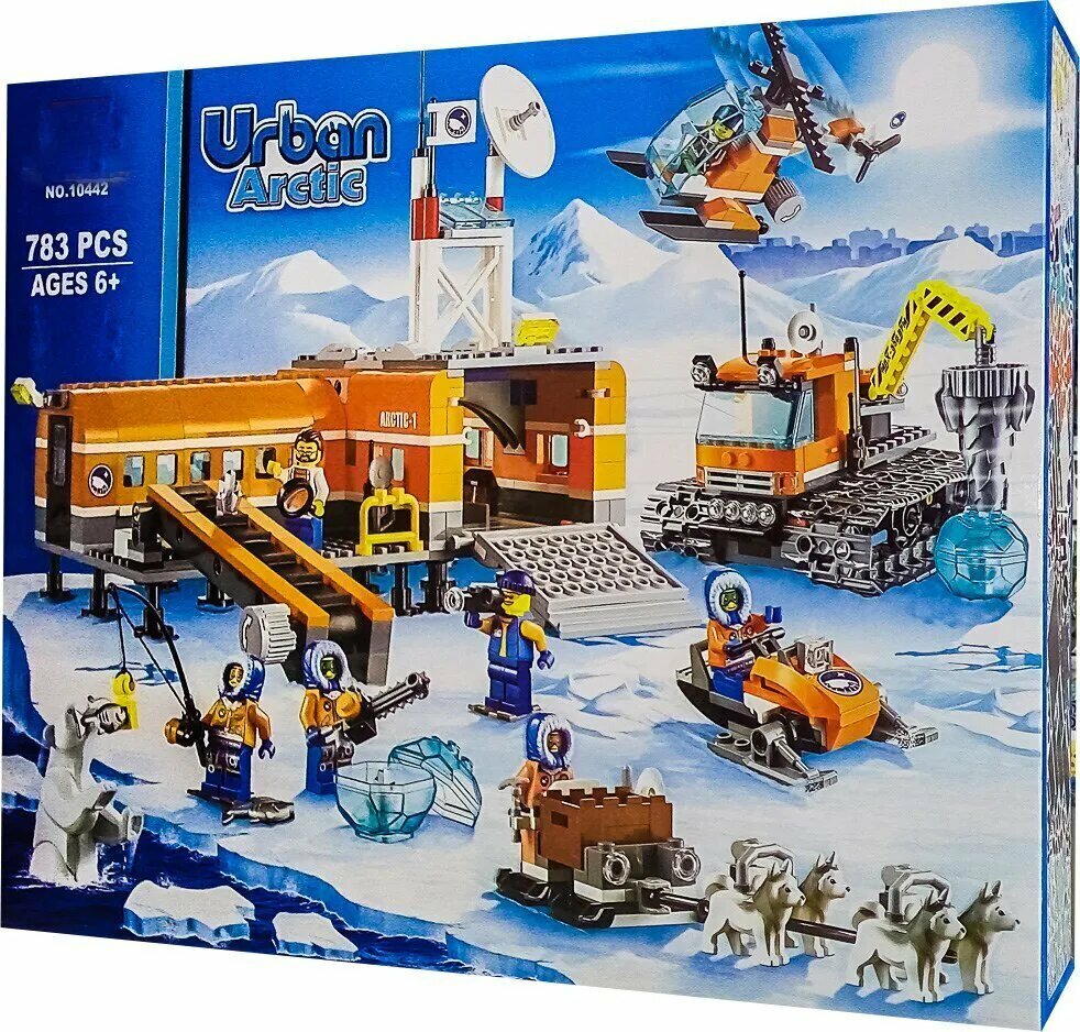 Конструктор Arctic Арктическая база 10442, 783 дет.