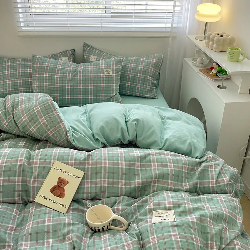 Постельное белье King Size, наматрасник, 4 шт, qingningge