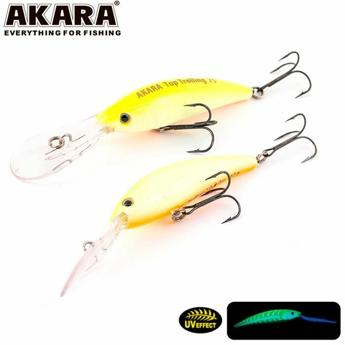 Воблер Akara Top Trolling 90мм 17гр. A14