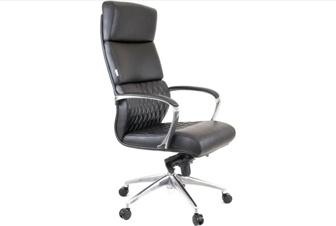 Кресло EVERPROF President Экокожа Черный (EP 101 PU Black)