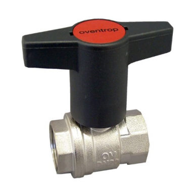 Oventrop Кран шаровый ВВ 1 1/2 Optibal маховик пластмассовый арт. 1077110