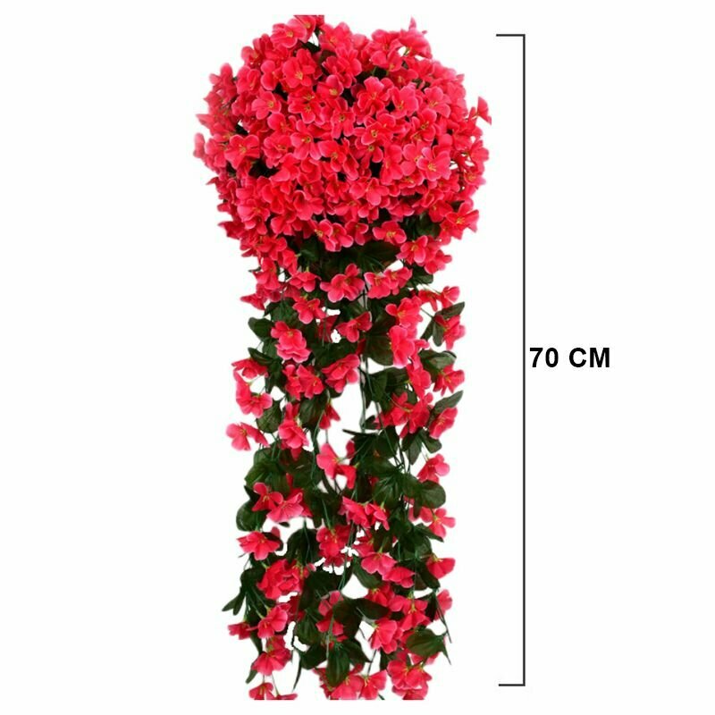 Искусственные цветы,1шт цветок фиалки