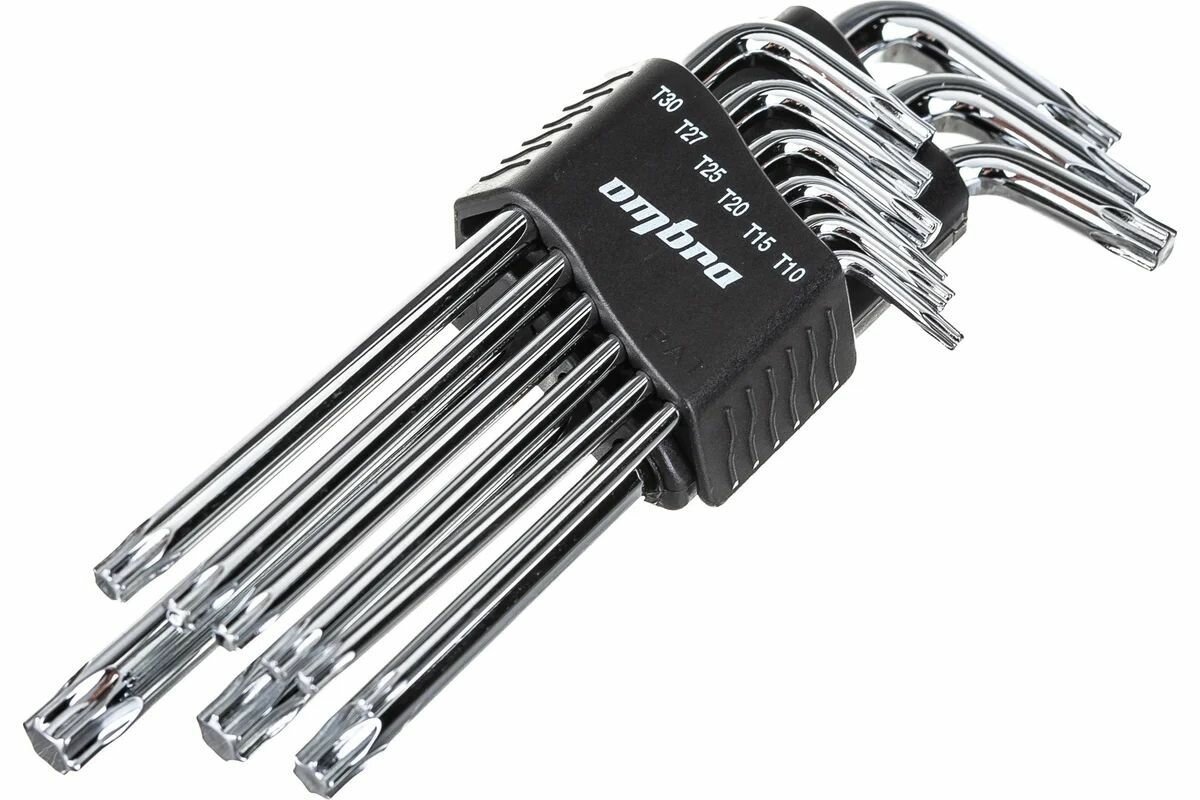 Набор ключей торцевых TORX Т10-T50, 9 предметов Ombra 953009
