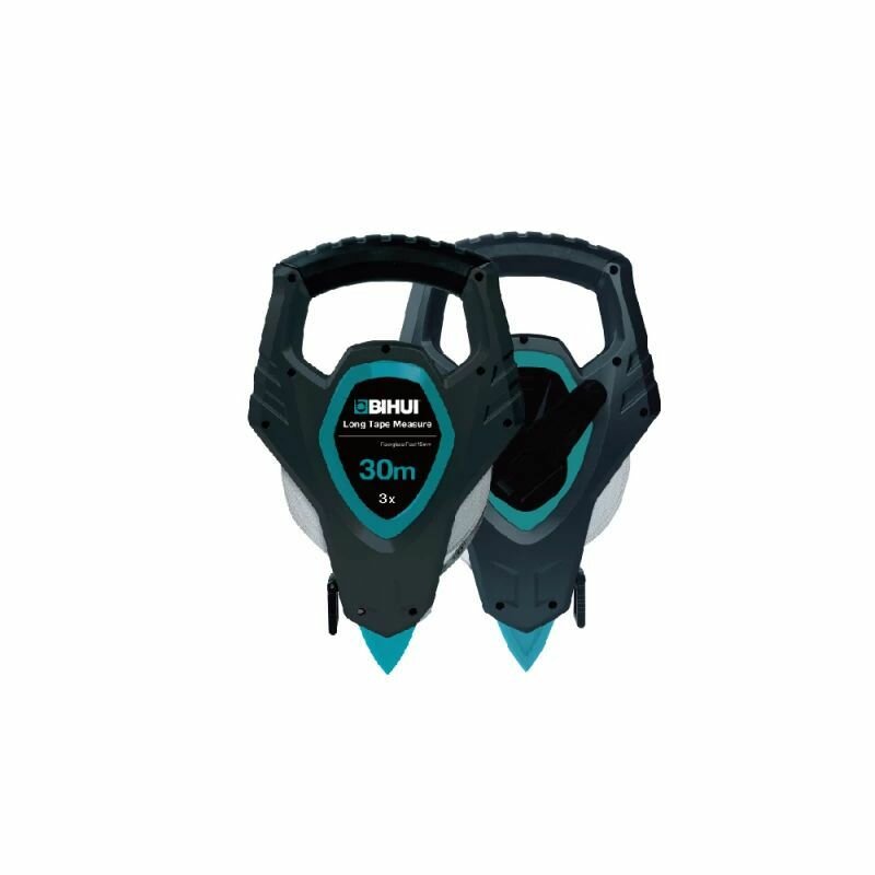 Мерная лента (рулетка) BIHUI 30 м с автостопом, арт. TMR30M