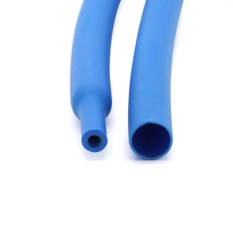 Термоусадочная трубка SKYGOD с клейкой подкладкой 1м Blue, 4.0mm x 1 meters