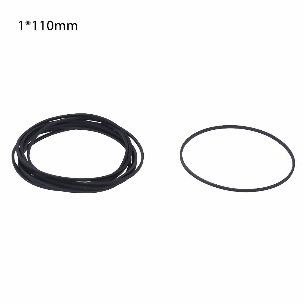 1 упаковка из 10 штук, лента для домашнего магнитофона квадратного сечения диаметром 1 мм-сложите пополам 110 мм