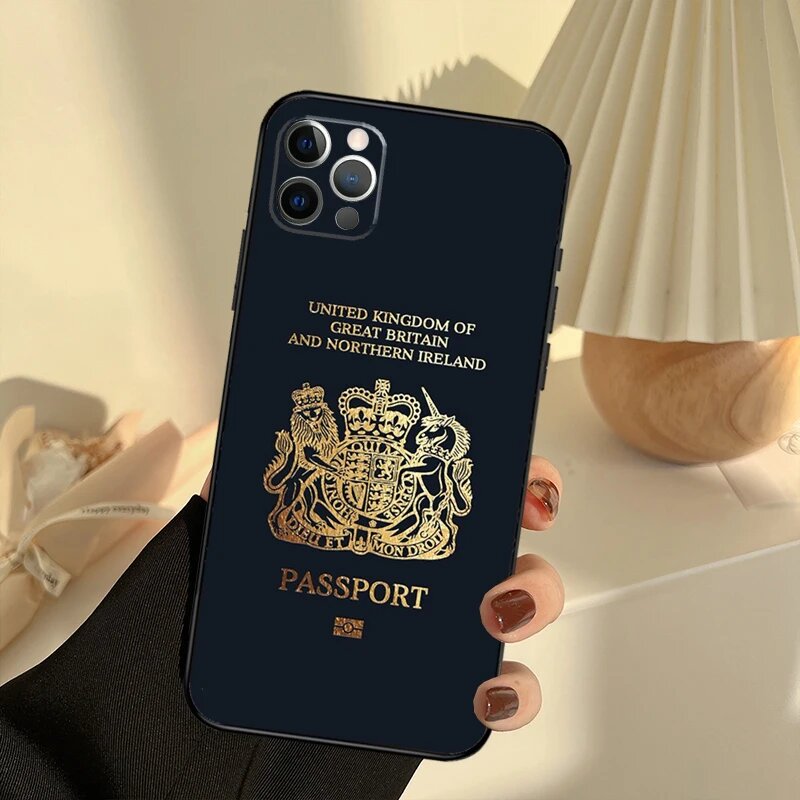 Чехол с британским флагом Великобритании Union Jack для iPhone 11 12 13 14 15 16 Pro Max, чехол для iPhone 13 12 Mini XR X XS Plus HI1634, For iPhone 16