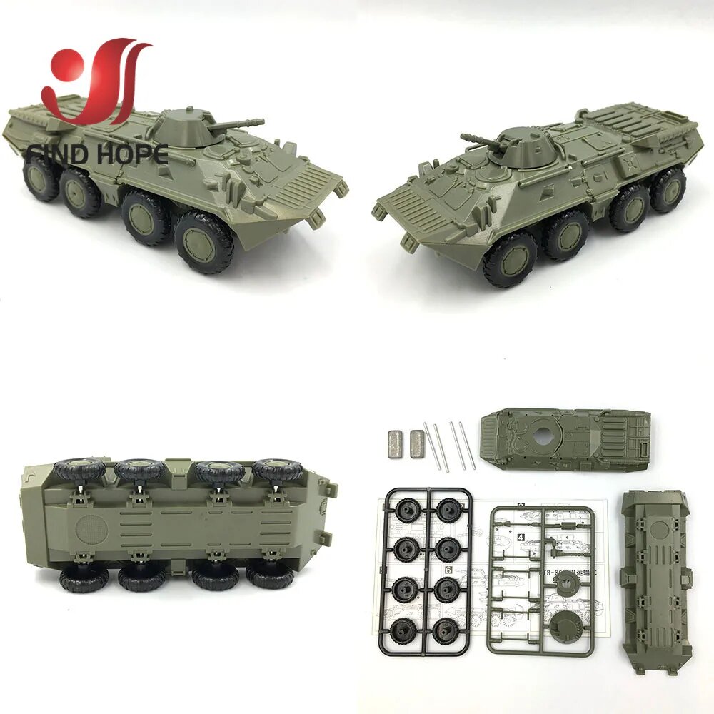 Пластиковая модель BTR-80 Find Hope 1:72 BTR-80 Carrier