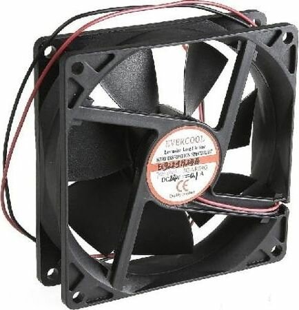 Вентилятор Evercool EC9225H24B-II осевой 24В DC 92х92х25мм подш. качения 2600 об/мин 1 шт