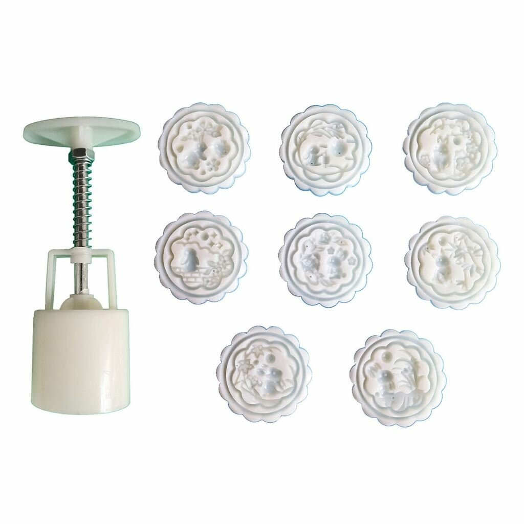 1 форма + 8 штук, 50 г мультяшной формы для милого лунного торта