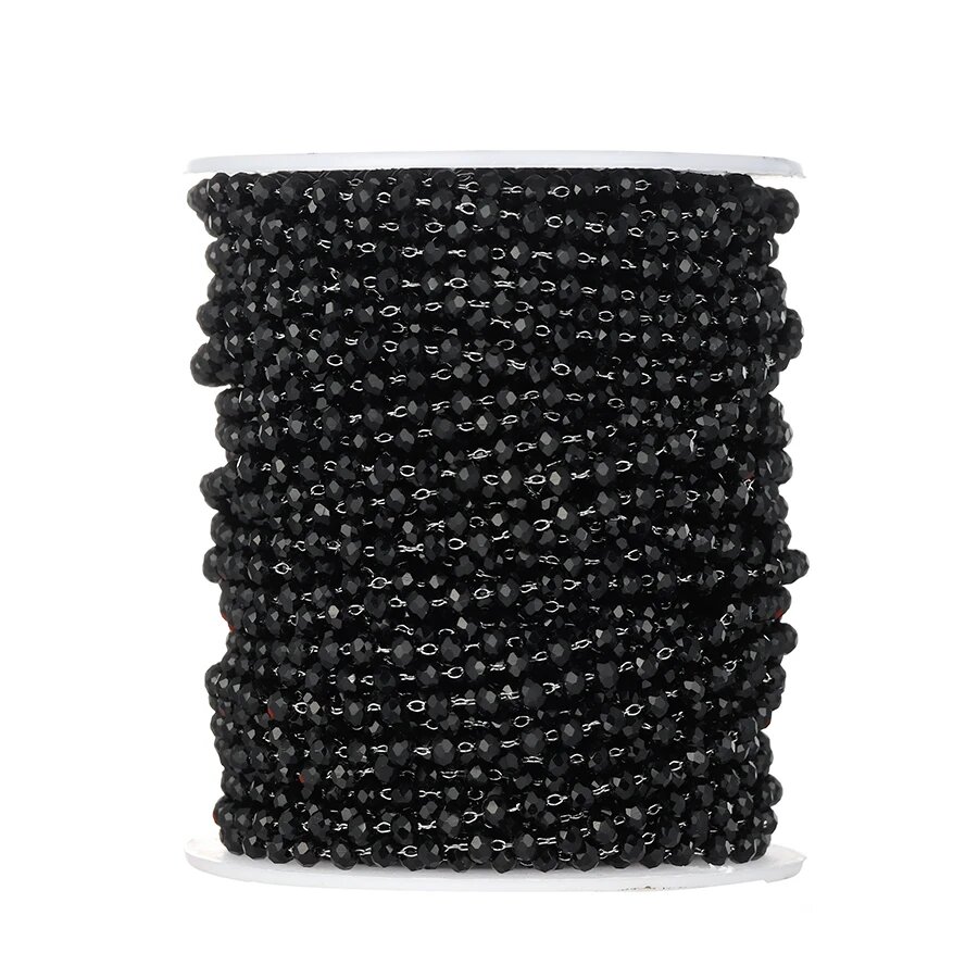 Цепи из нержавеющей стали 2 метра Черный, steel with black