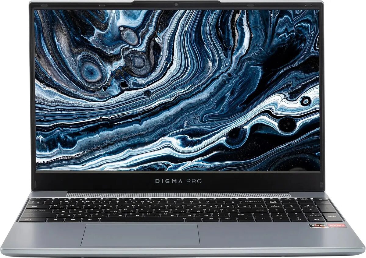 DN15R5-ADXW08 / Ноутбук DIGMA PRO Breve 15.6", трансформер, IPS, AMD Ryzen 5 Pro 5675U 2.3ГГц, 6-яд