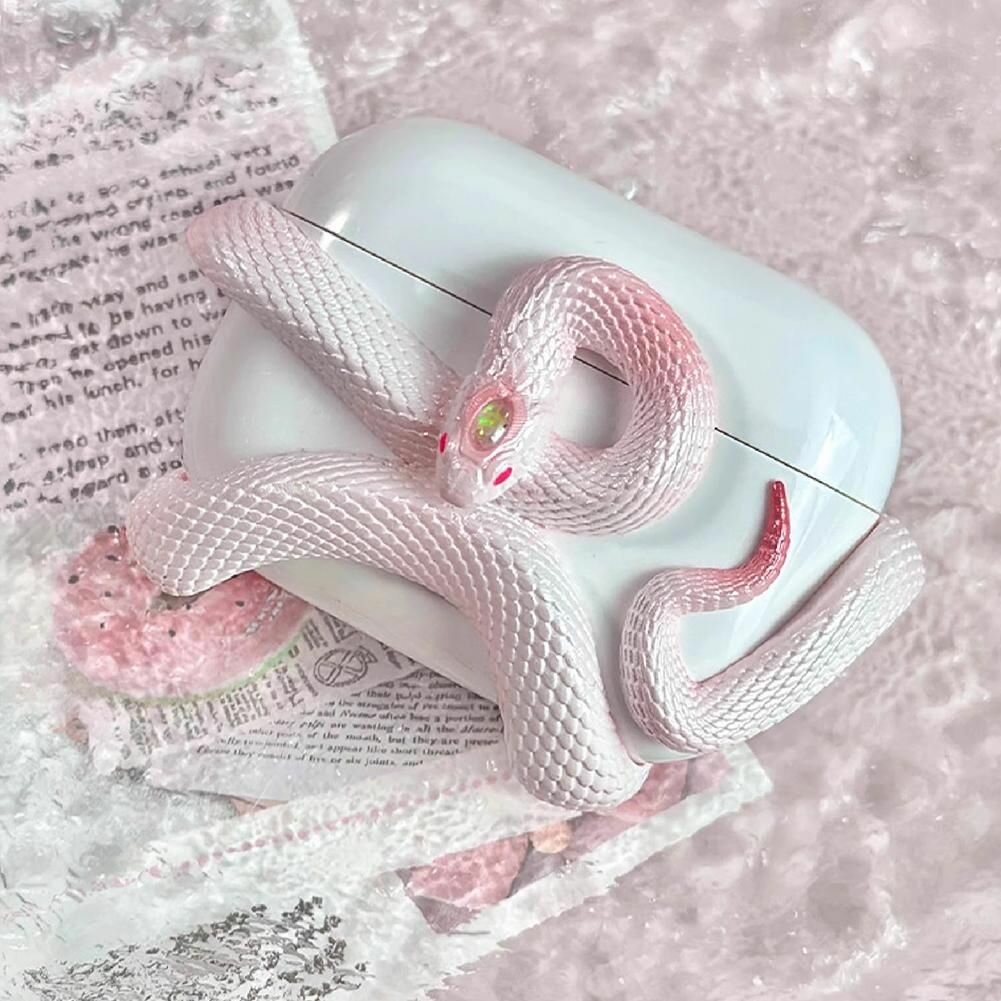 Подходит для серии AirPods, защитный чехол для наушников в форме змеи.