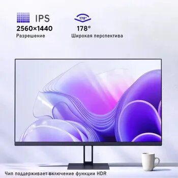 Redmi 27" Монитор P27QBB-RA-100Hz, черный