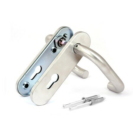 Ручки на планке Apecs (Апекс) НР-72.1303-INOX для п/п замков