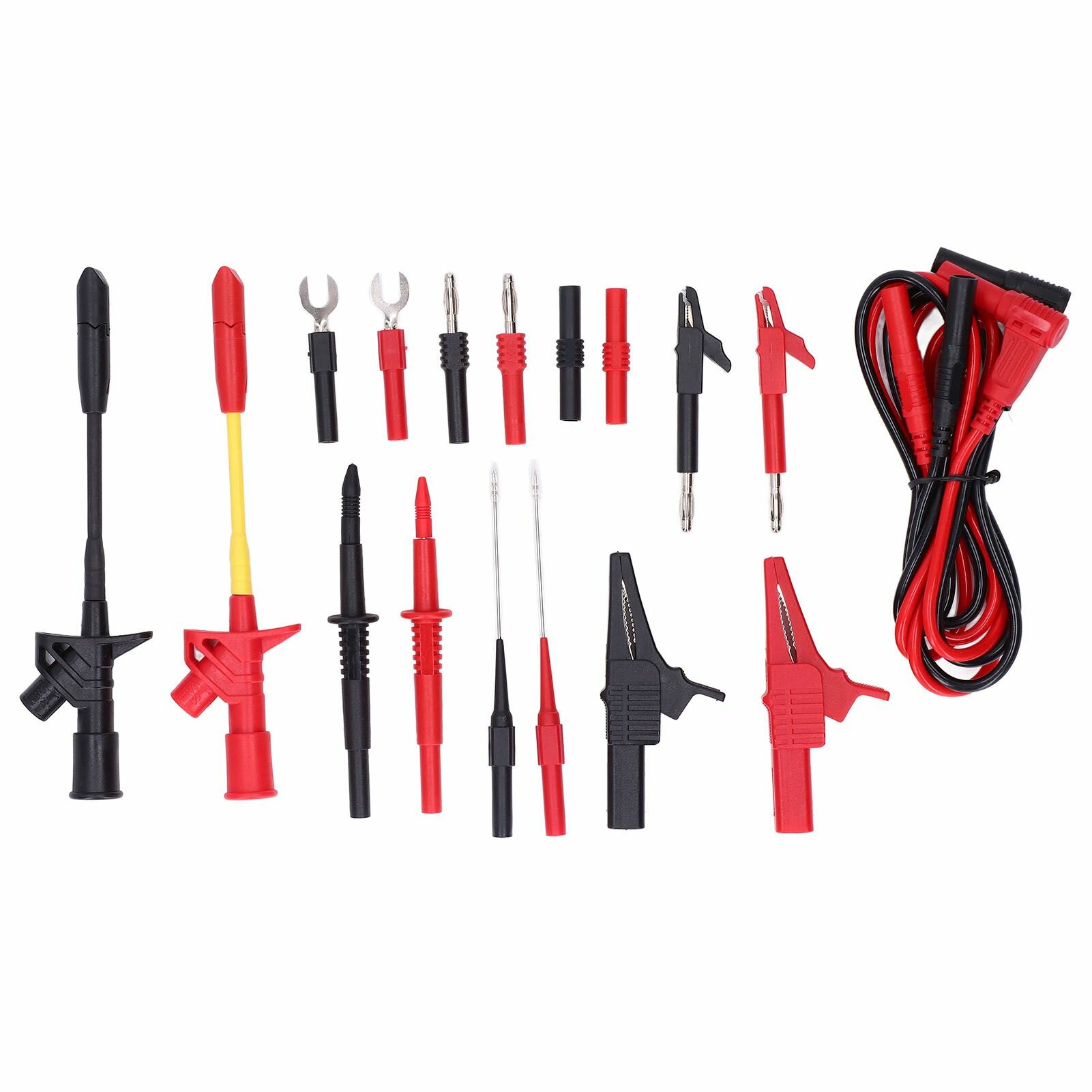 Многометровые провода с крокодилами и прокалывающими зондами