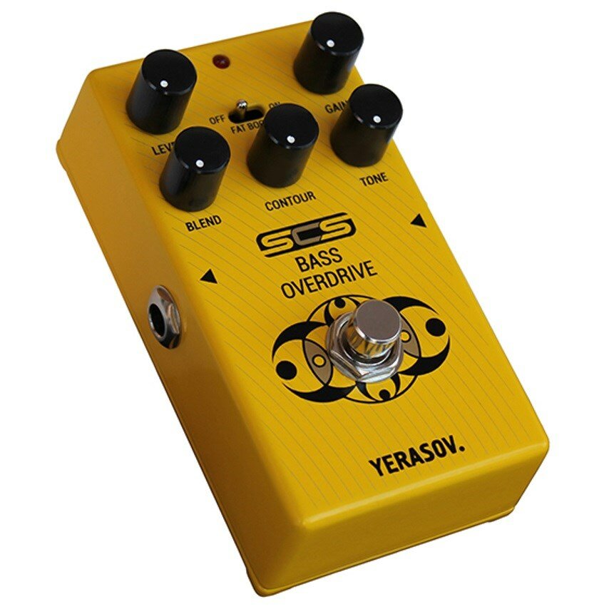 Педаль для бас-гитар Yerasov Bass Overdrive SCS-OD-10B