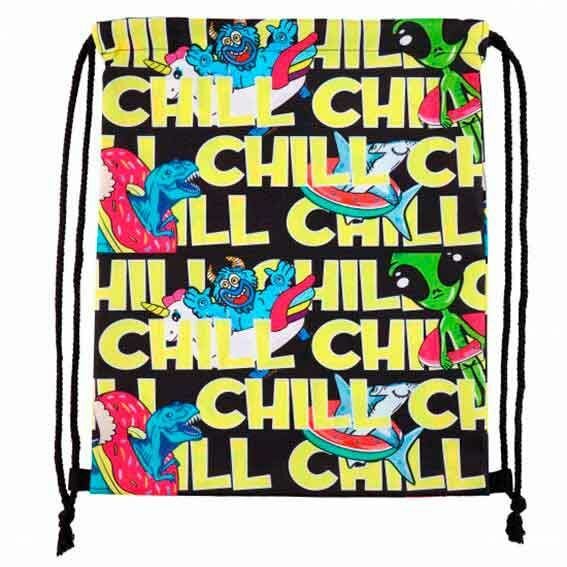 Сумка для сменной обуви кокос размер 36х44 см, "Chillout", 1 отделение, разноцветная (230187)