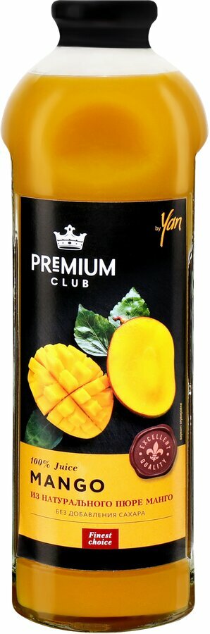 Сок PREMIUM CLUB Манговый восстановленный, 0.93л