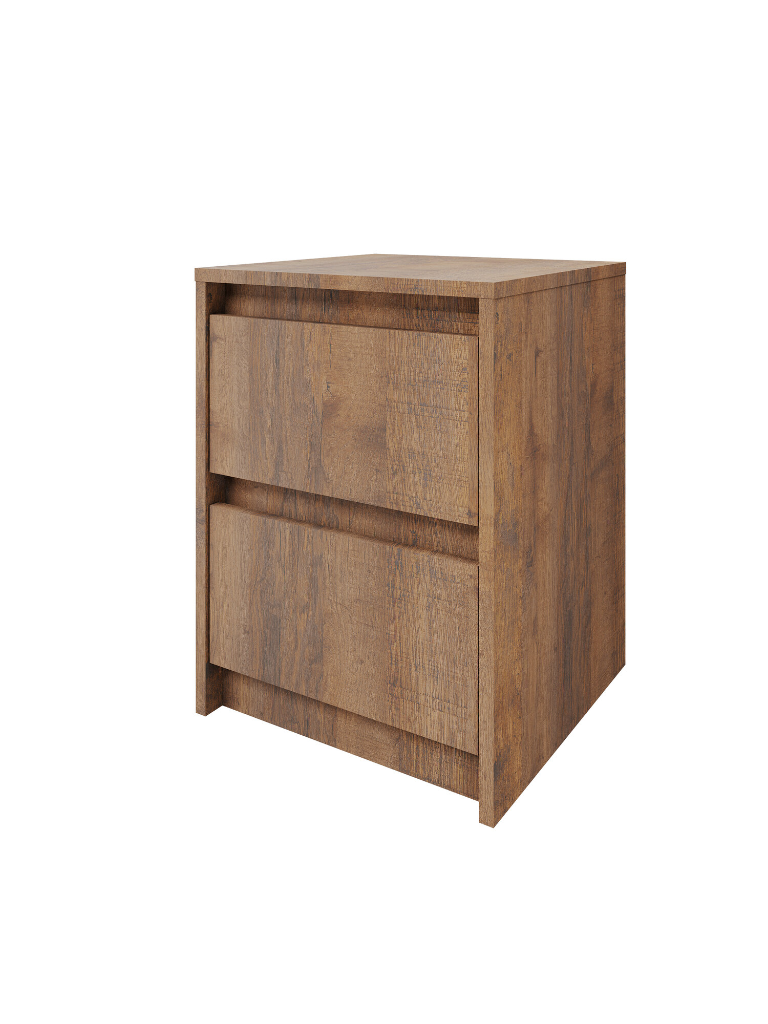 Тумба прикроватная с ящиками Дуб самдал, ЛДСП, с ящиками, 40 см x 40 см x 54 см