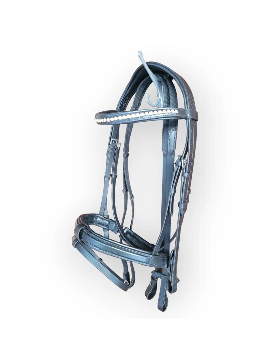 SOREQUS / Уздечка для лошади "Classic", COB, черный