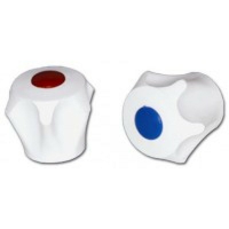 Ручки смесителя под квадрат, универсальные, пластик, комплект 2 шт.