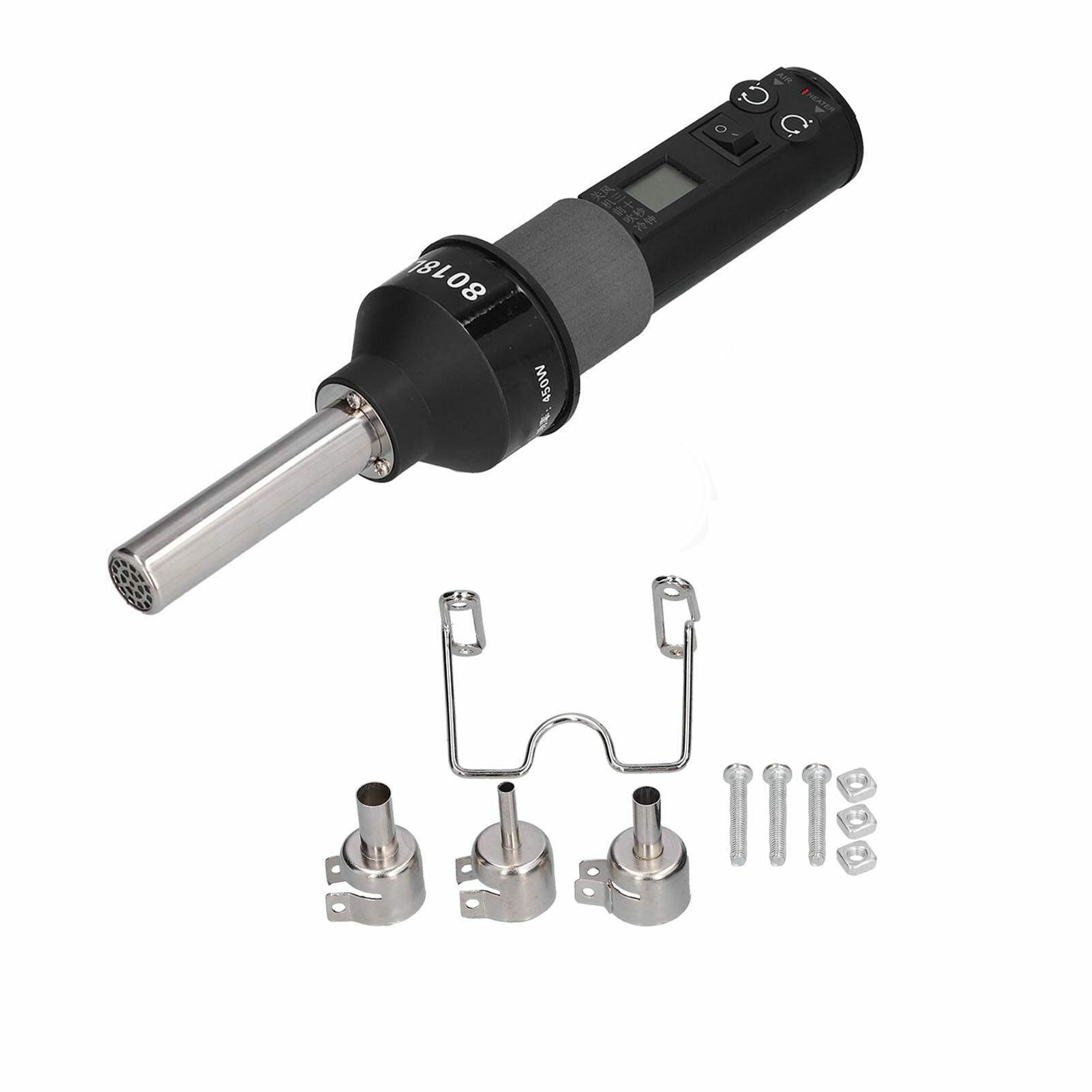 250 В портативный термофен с электронным регулированием температуры, подходит для сварки, вилка UK