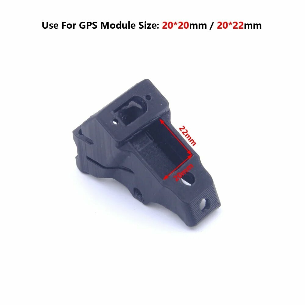Универсальный 3D-печатный GPS-модуль, крепление XT60, Т-образная антенна, фиксированный кронштейн SMA, детали для рамы гоночного дрона LongRange FPV